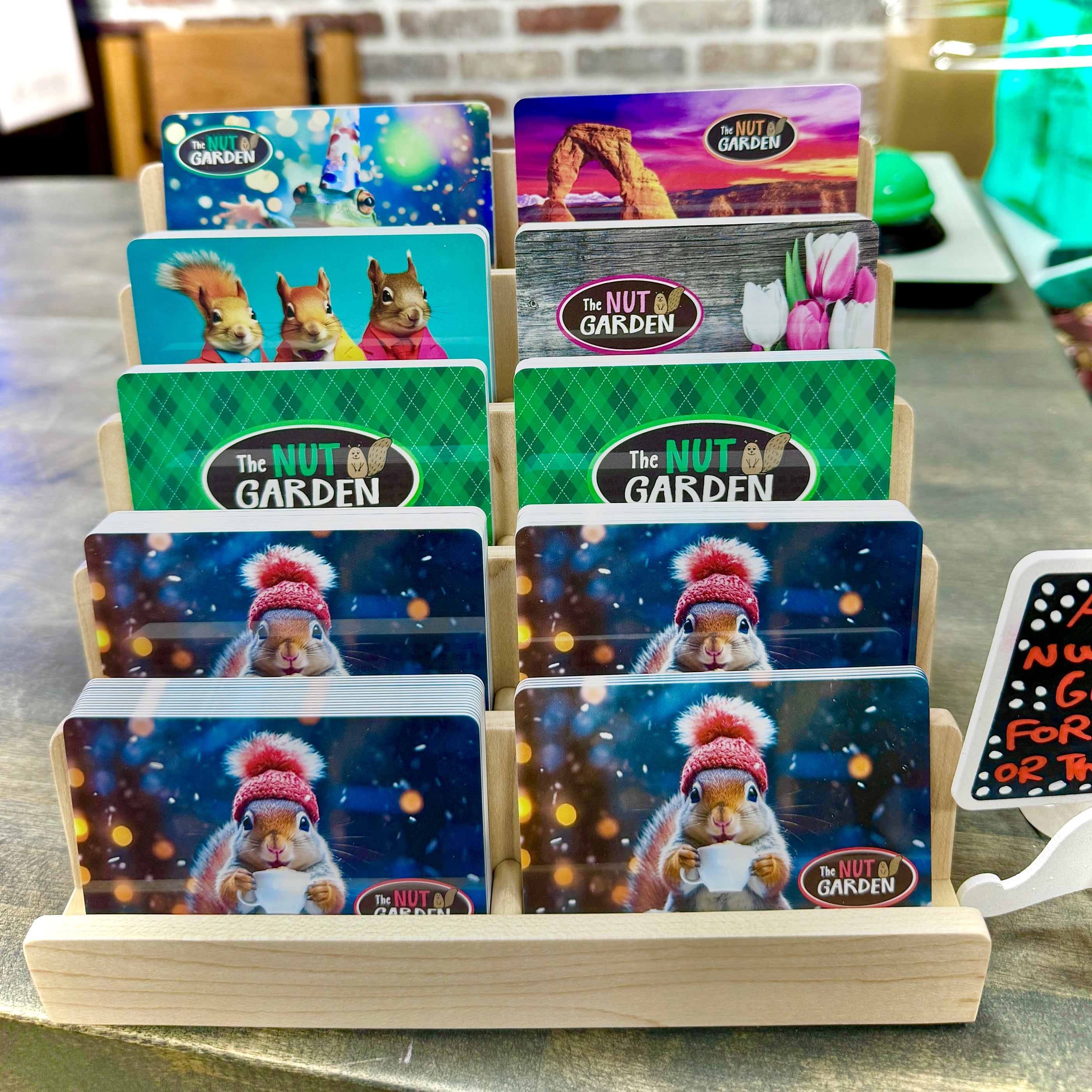 Gift Card: Squirrels with Swagger (Nut Garden) — The Nut Garden