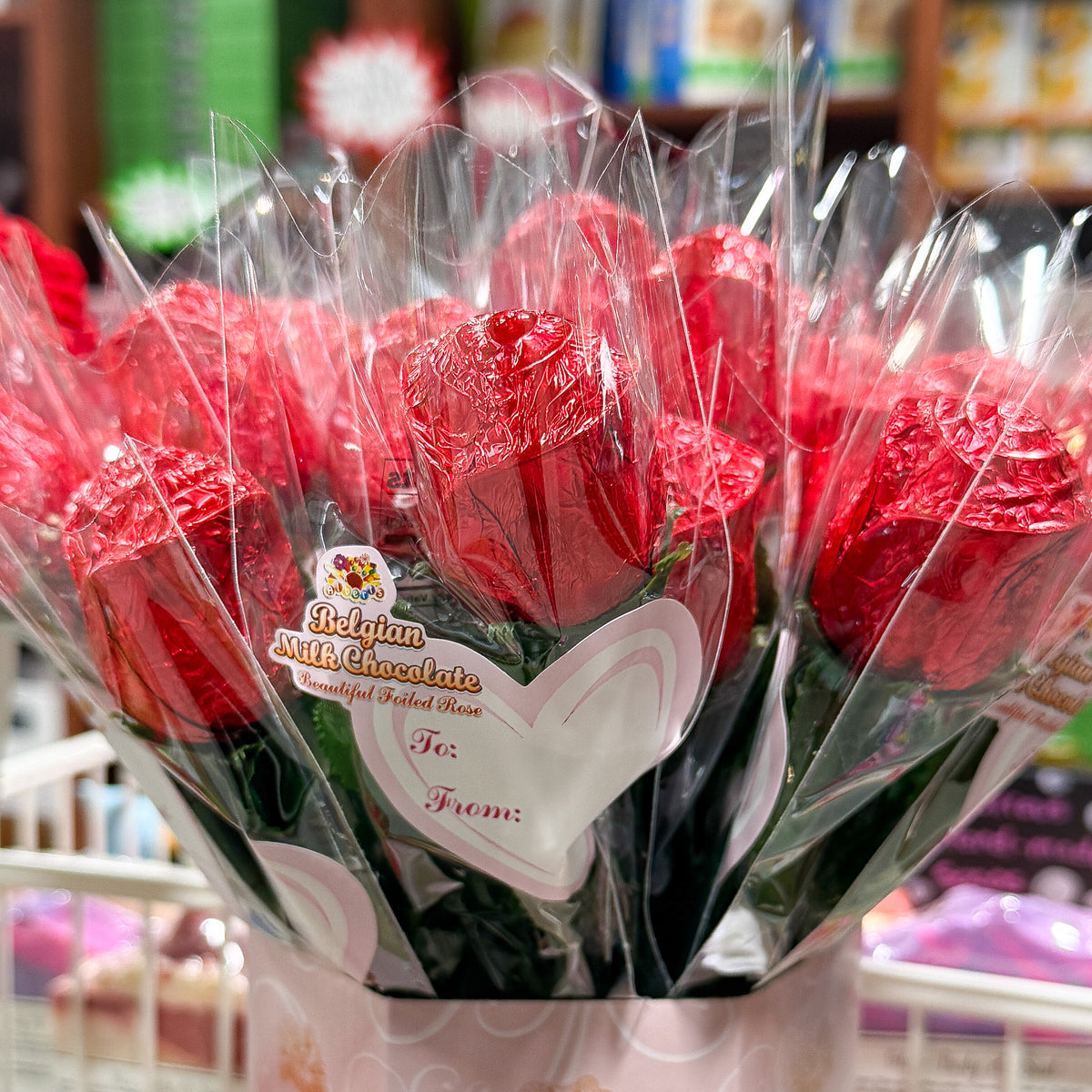 Belgian Chocolate Roses or Tulips