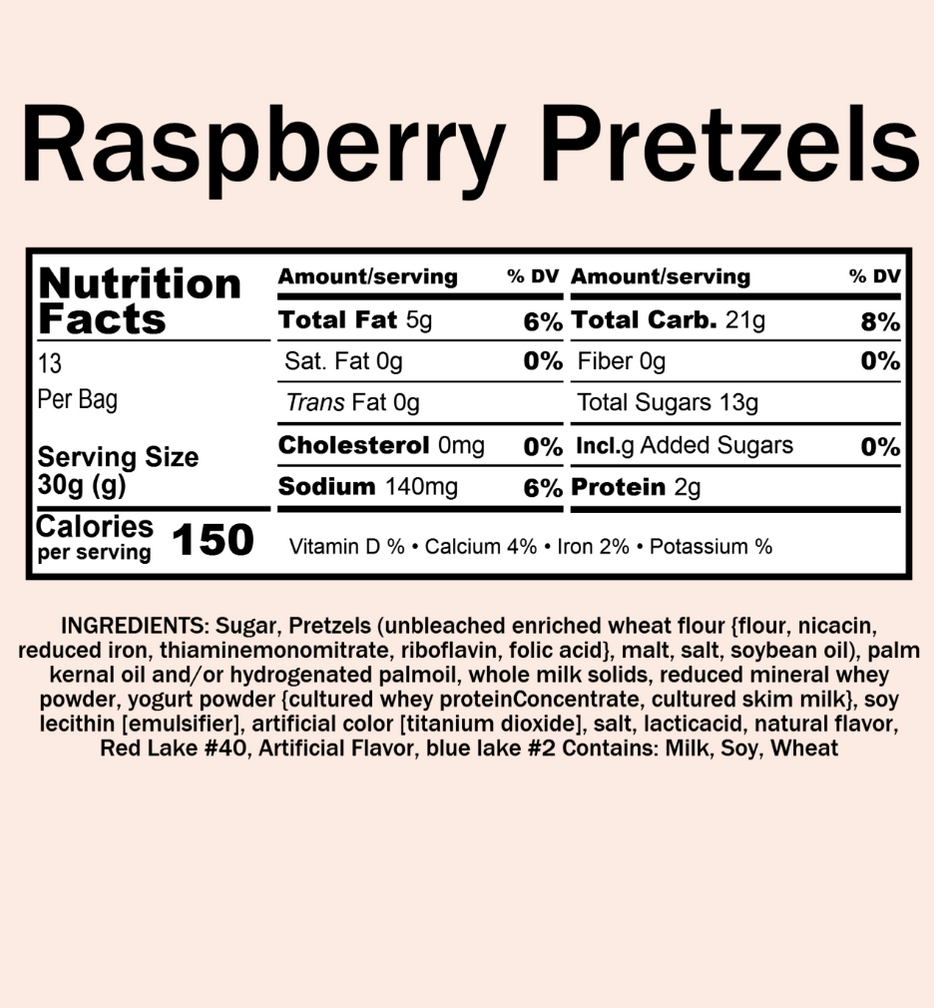 Raspberry Yogurt Pretzels | Sweet Salty Snack Treats