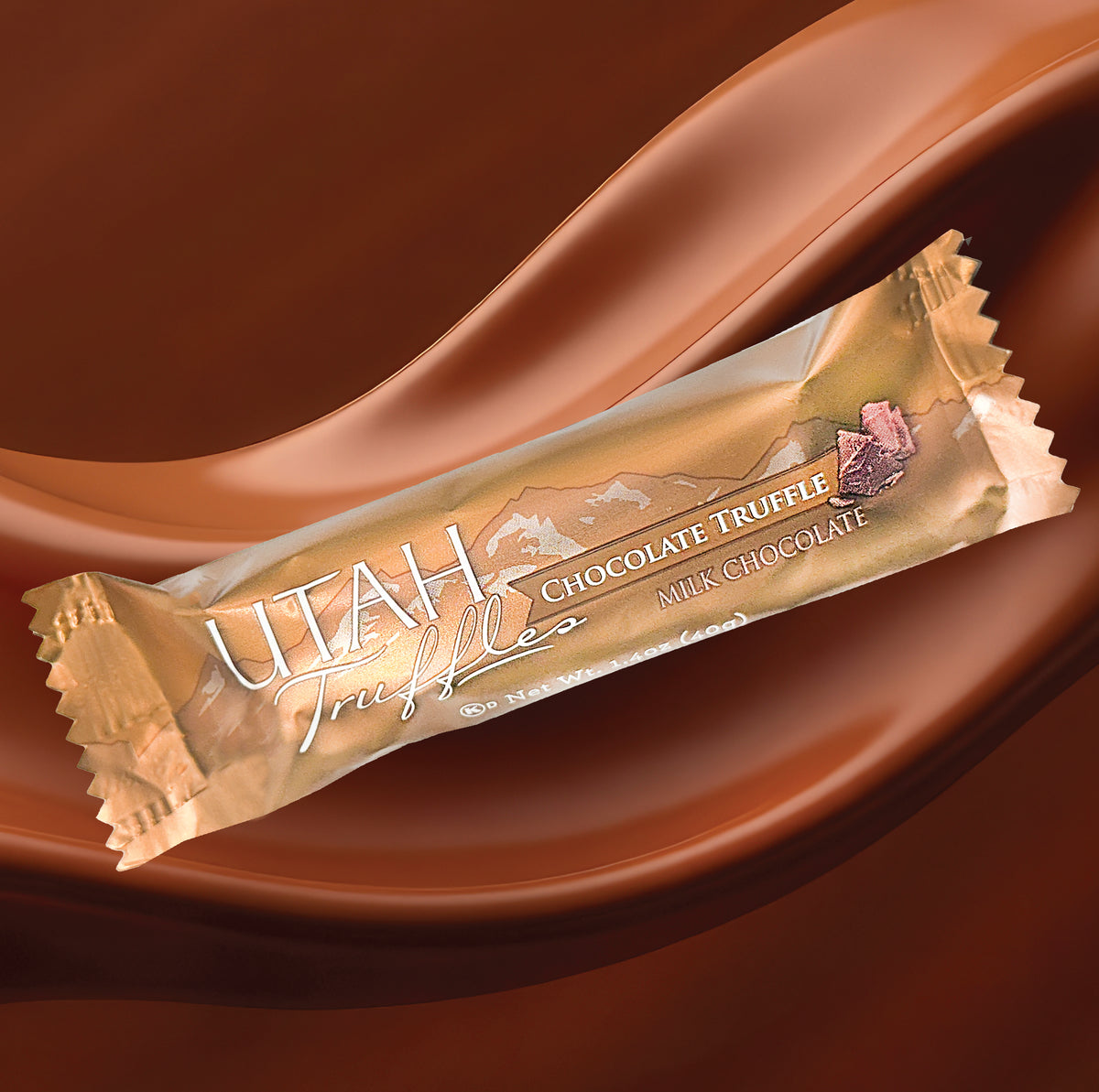Utah Truffles | Milk Chocolate Truffle Bars | Milk Chocolate (1 Indivi ...