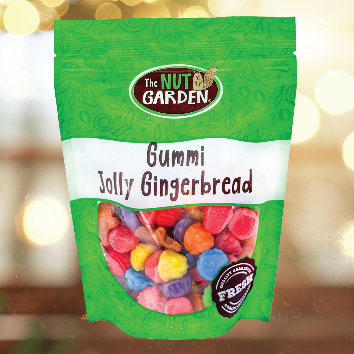 Christmas Gummies: Jolly Gingerbread Mix 12 oz — The Nut Garden