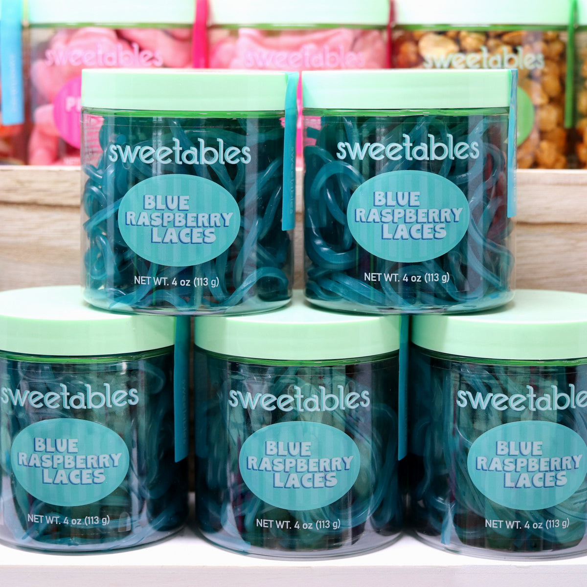 Blue Raspberry Laces (Extra long) | Sweetables — The Nut Garden