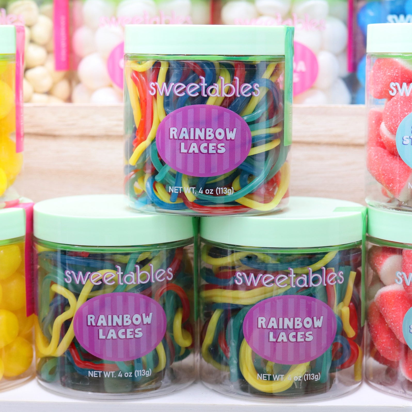 Rainbow Licorice Laces | Sweetables