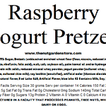 Pretzels, Raspberry Yogurt (12 oz) — The Nut Garden