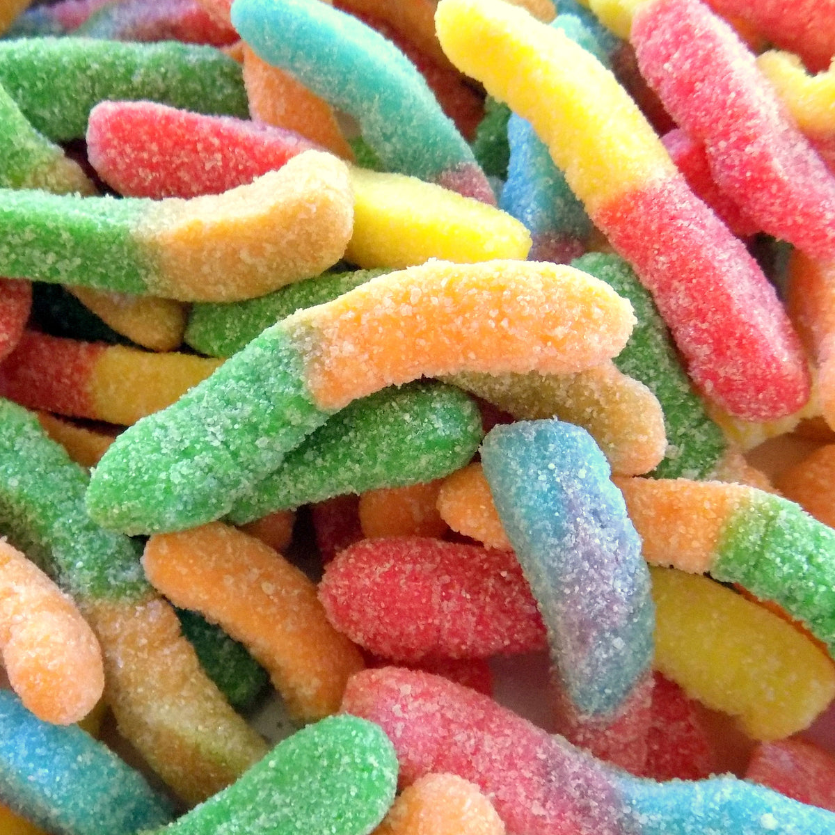 Bulk Gummi Sour Worms — The Nut Garden