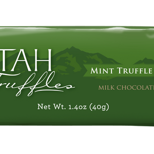 Utah Truffle Bars, Mint Milk Chocolate (24 ct) — The Nut Garden