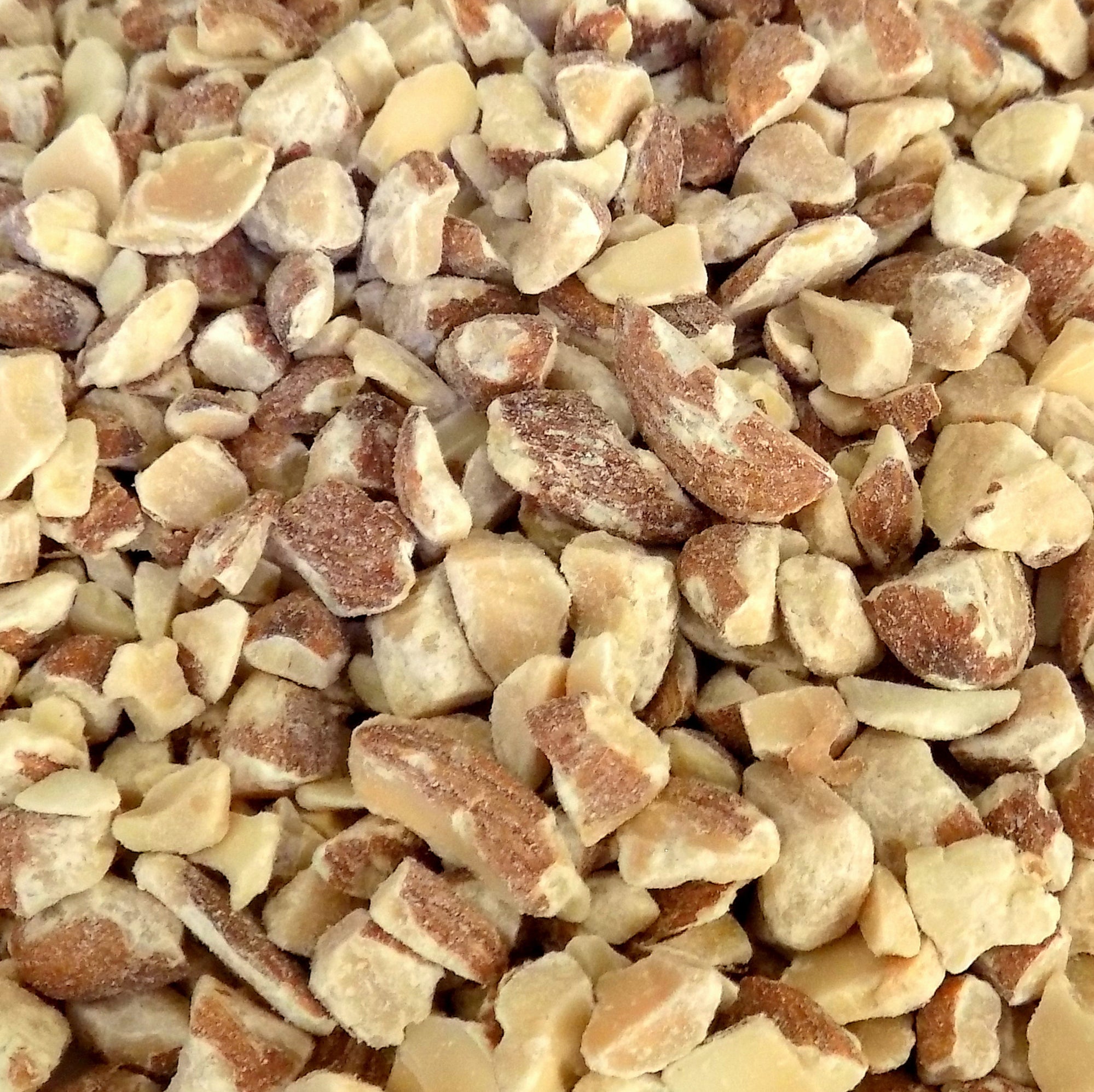 Bulk Almonds, Diced Dry Roasted 22/8 (AB Stock) — The Nut Garden
