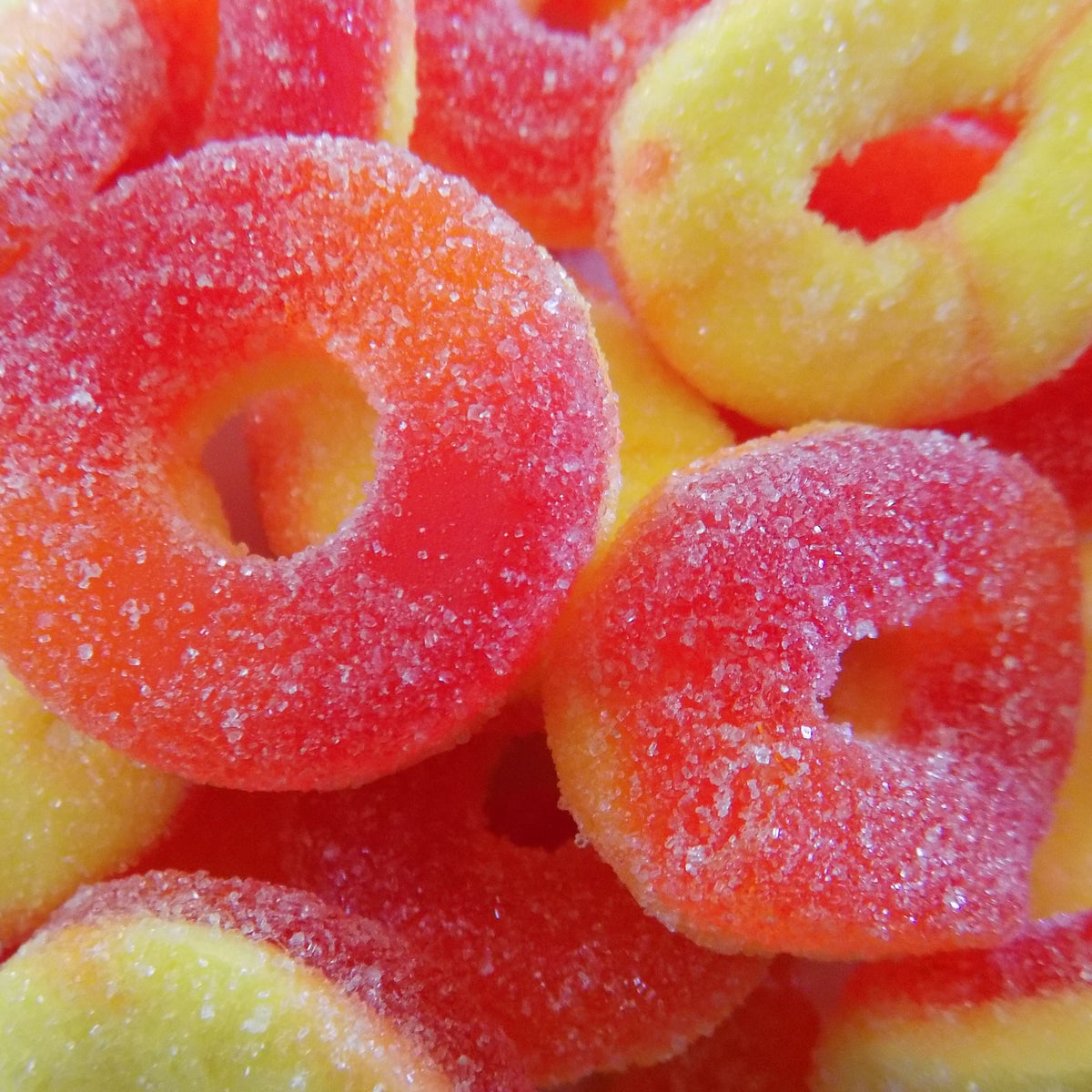 Gummy Peach Rings — The Nut Garden